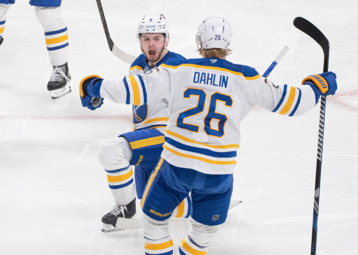 Sabres hang to even series | News, Sports, Jobs - Observer Today
